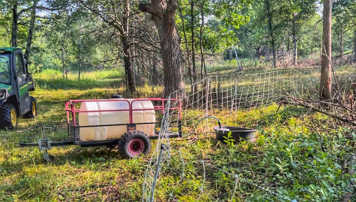 Three options for goat waters - Grazing with Leslie